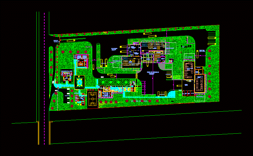 Mango Factory. Projects category, dwg project details