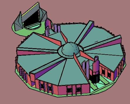 Complex crafts Workshop. Projects category, dwg project details